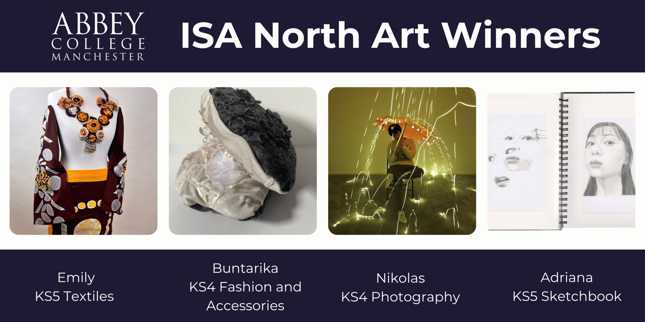 Celebrating Success at ISA North Regional Art Competition | Abbey ...